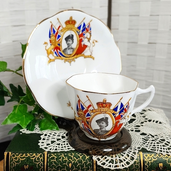 Rosina | Dining | Rare Vtg 953 Queen Elizabeth Ii Coronation Teacup ...